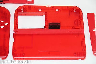 Limited Edition Nintendo 2DS Crystal Clear Full Shell Housing Replacem ...