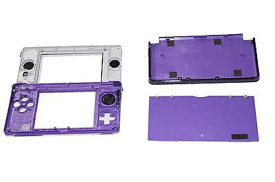 Original OEM Nintendo 3DS Case Replacement Full Housing Shell Purple 3 ...
