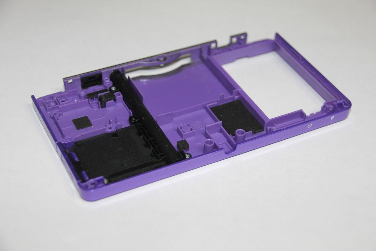 OEM NINTENDO 3DS PURPLE BOTTOM HOUSING SHELL PART, Motherboard Battery ...